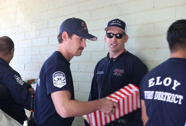 Eloy Fire District's Adopt-a-Family 12/24/18 | News | pinalcentral.com