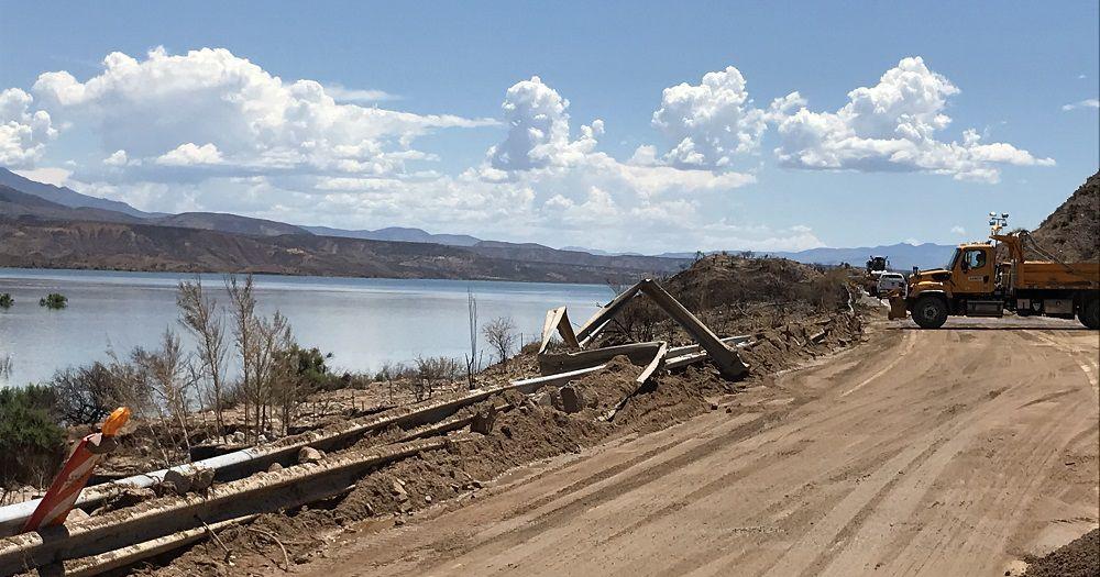 Crews prepare for mud flows across highways near burn areas | Arizona ...
