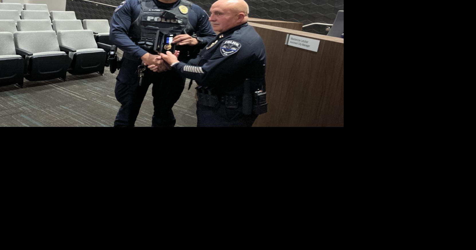 2 Eloy officers honored for saving residents from fire | News ...