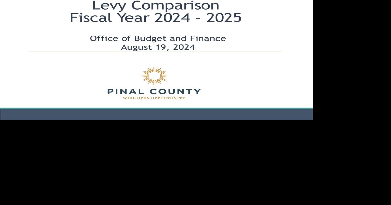 Final tax rates approved for Pinal | Casa Grande Area News ...
