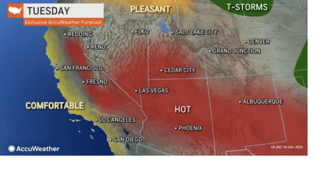 Brutal heat maintains grip on Arizona; records possible | Arizona News ...