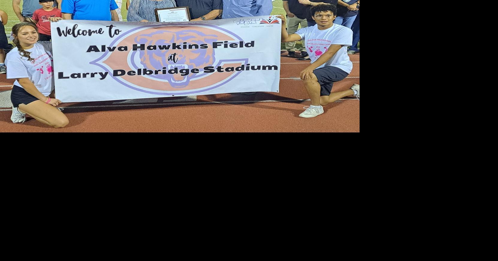 City, family celebrate naming of Alva Hawkins Field | Coolidge Examiner ...