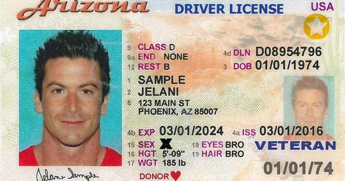 Lawmaker Wants Gender Neutral Arizona Drivers Licenses News