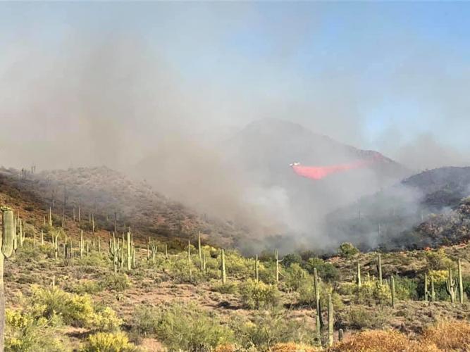 East Desert Fire Near Cave Creek 5/18/20 | News | pinalcentral.com