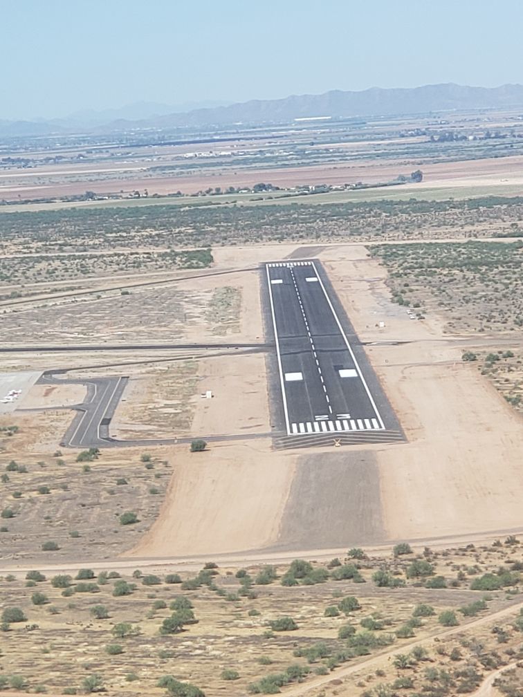 Construction on main runway at Coolidge airport complete | News ...