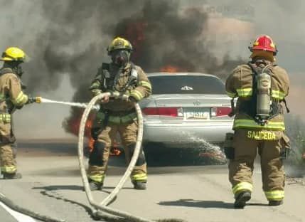 Vehicle fire ignites brush along I-10 in Eloy | News | pinalcentral.com