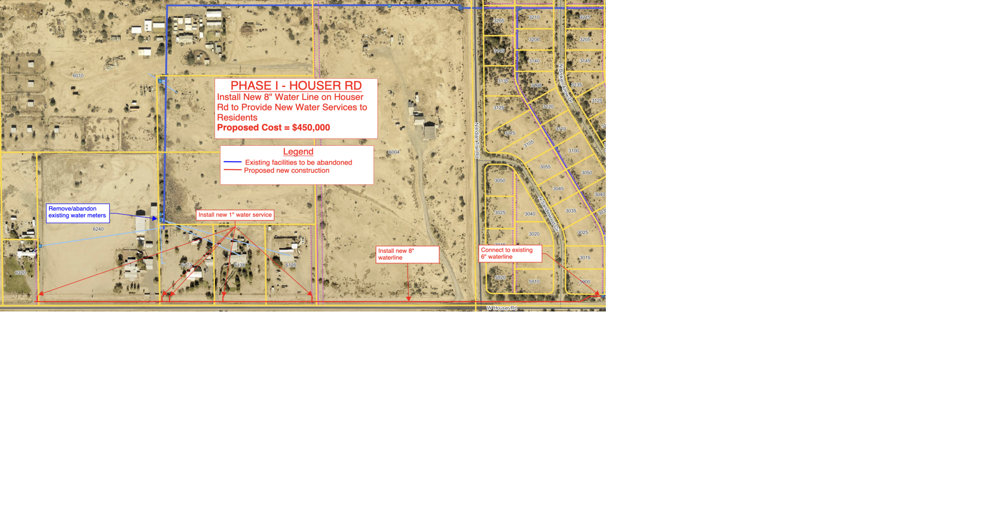 Eloy council approves 1st part of Houser Road project | Eloy Enterprise | pinalcentral.com