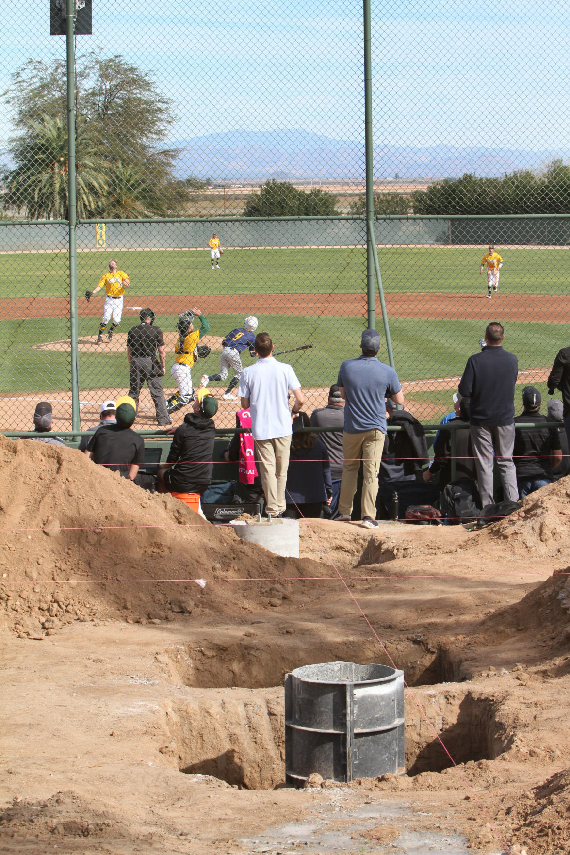 New CAC baseball stadium construction drags | Local Sports ...