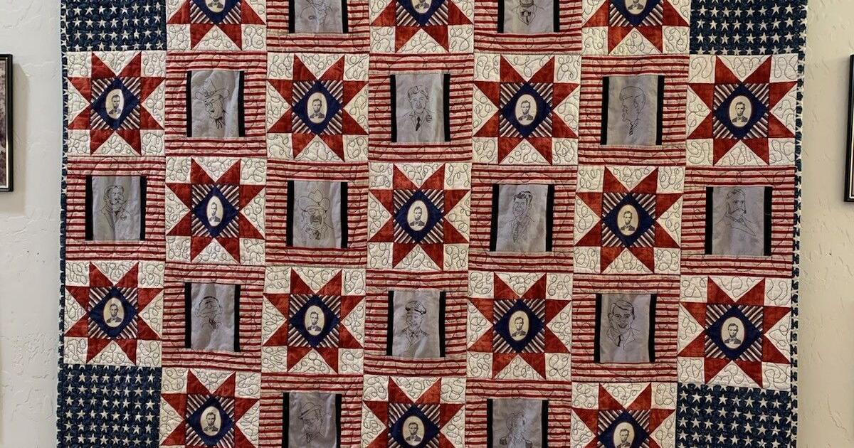 Copacetic Artist profile: Patriotism and art blend in local's quilting ...