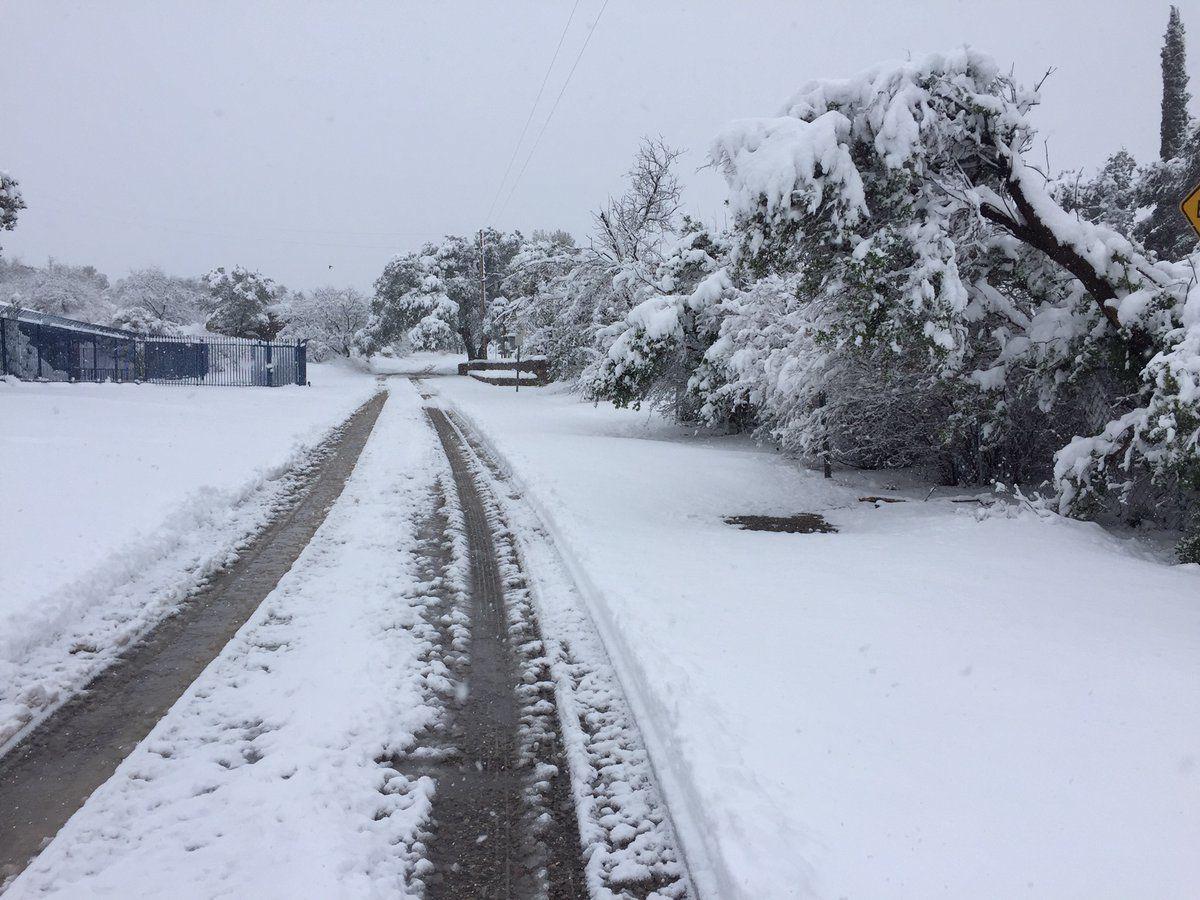 Payson declares emergency after getting buried by snow | Arizona News ...