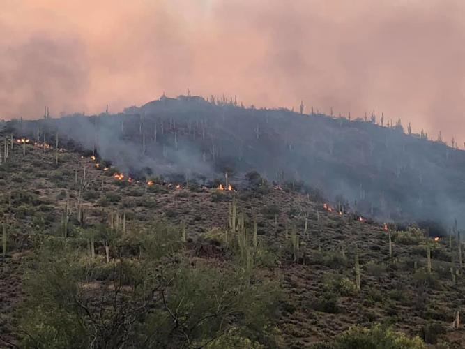 East Desert Fire Near Cave Creek 5/18/20 | News | pinalcentral.com