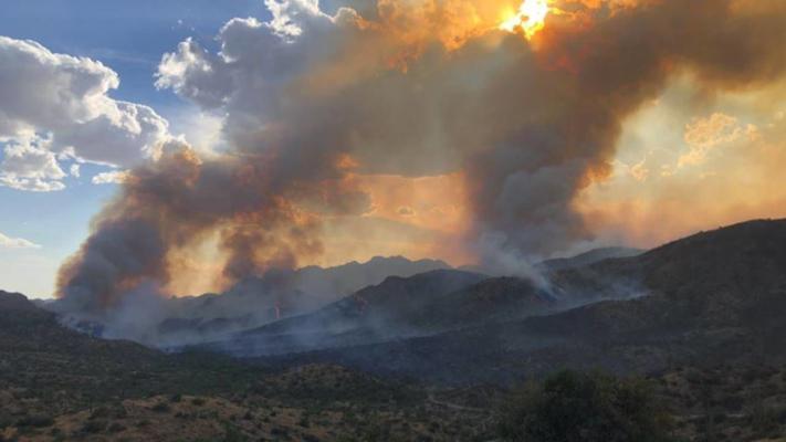 Smoke spreads across Pinal from wildfire | News | pinalcentral.com