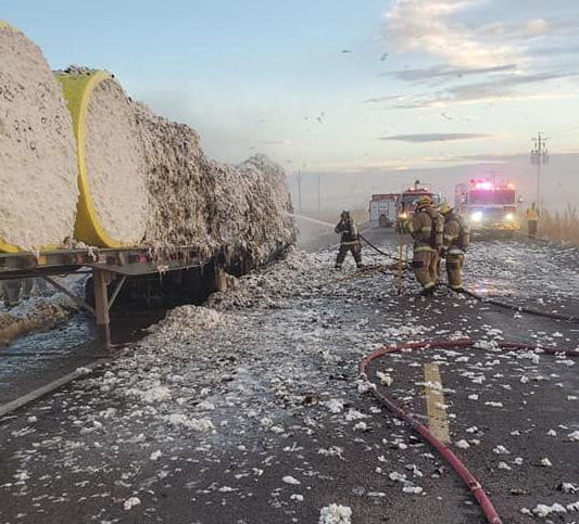 Eloy FD responds to cotton fire | News | pinalcentral.com