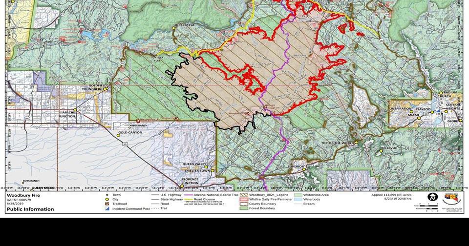 900 personnel now fighting massive Pinal/Gila wildfire | News ...