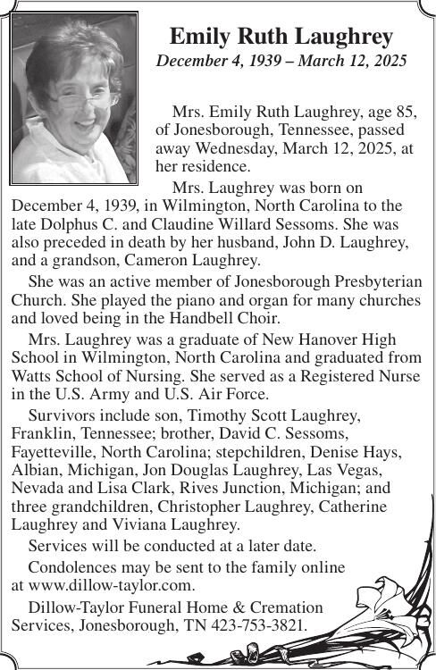 Emily Ruth Laughrey | Obituaries | pinalcentral.com