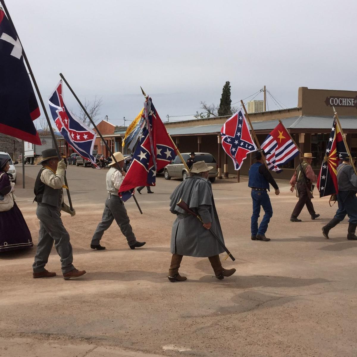Tombstone hosts parade honoring Confederate flag | Arizona News ...