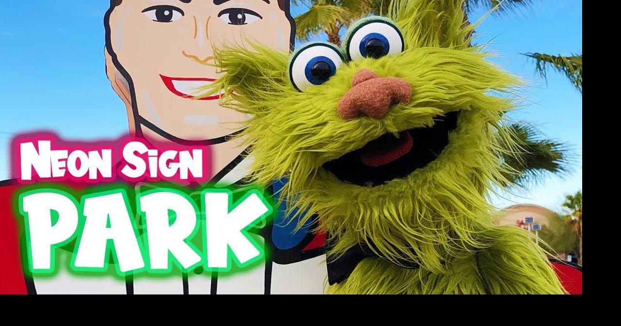 Puppet YouTuber makes video featuring CG's Neon Sign Park | Recreation ...