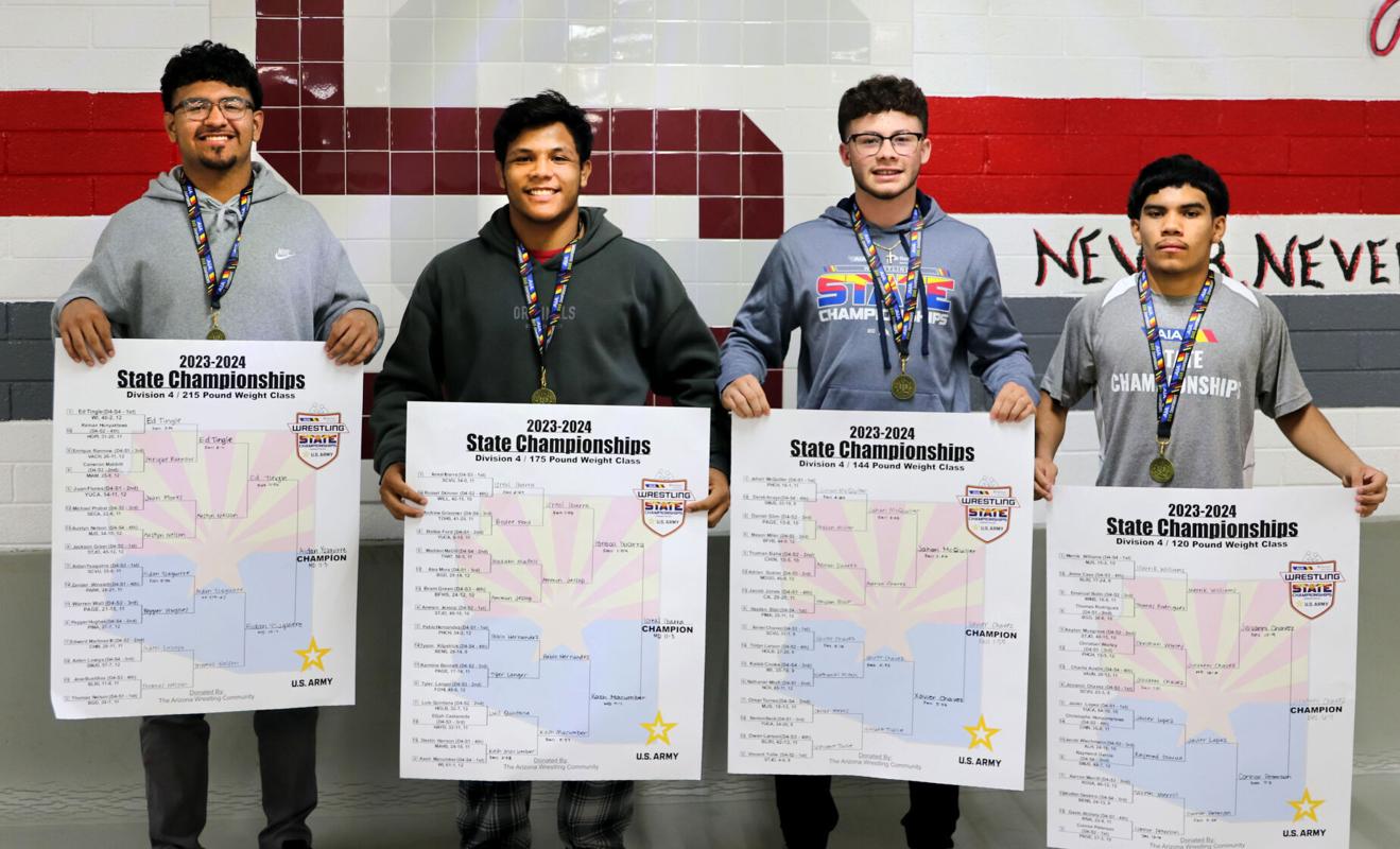 4 Dust Devils take first at state wrestling meet | Sports ...