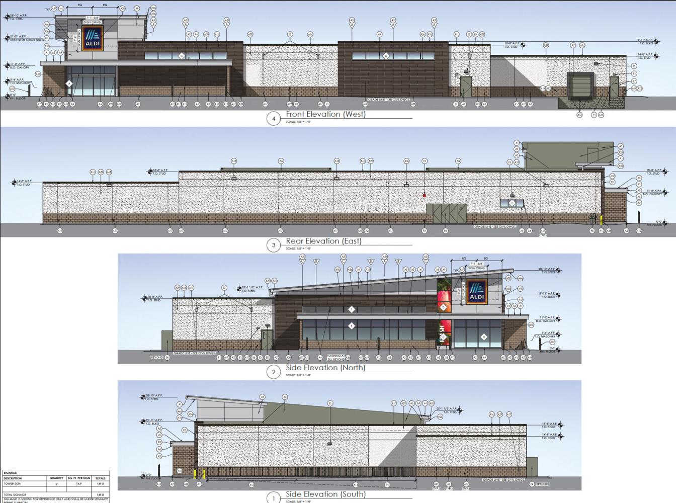Construction underway on CG's Aldi grocery store | Area News ...