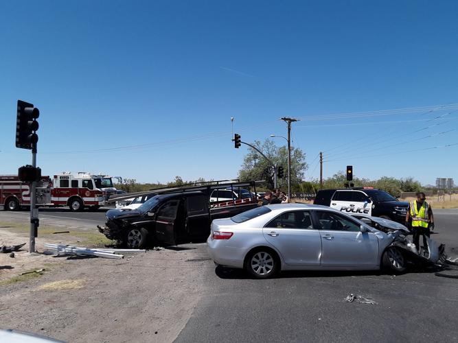 One injured in three car accident at Coolidge intersection | News ...