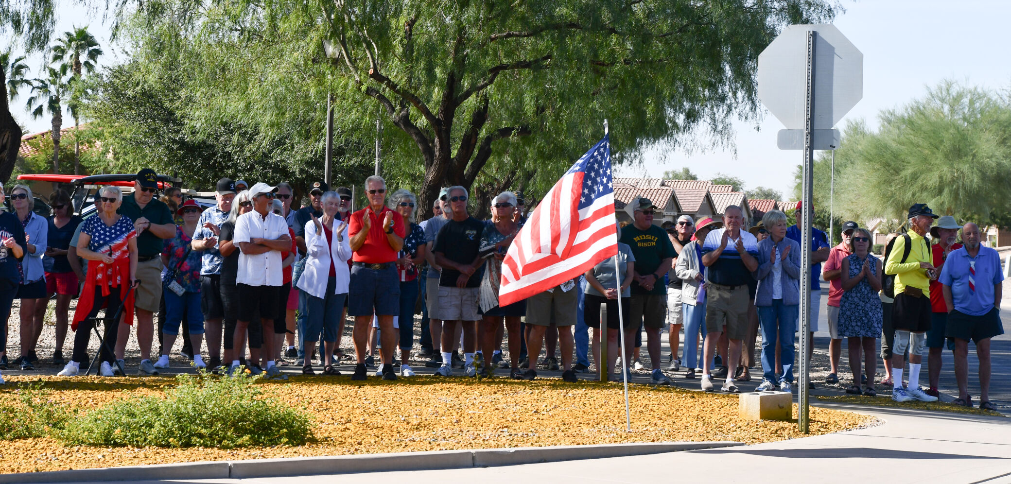 CG’s Mission Royale dedicates flagpole on Veterans Day | Casa Grande ...
