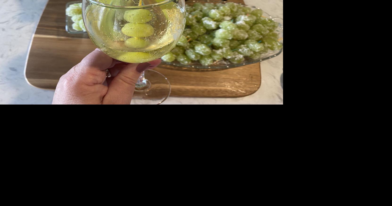Simple or Not Kitchen: Prosecco-soaked sugar grapes super easy to make ...