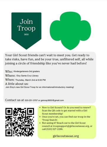 Eloy gets first-ever Girl Scout troop | News | pinalcentral.com