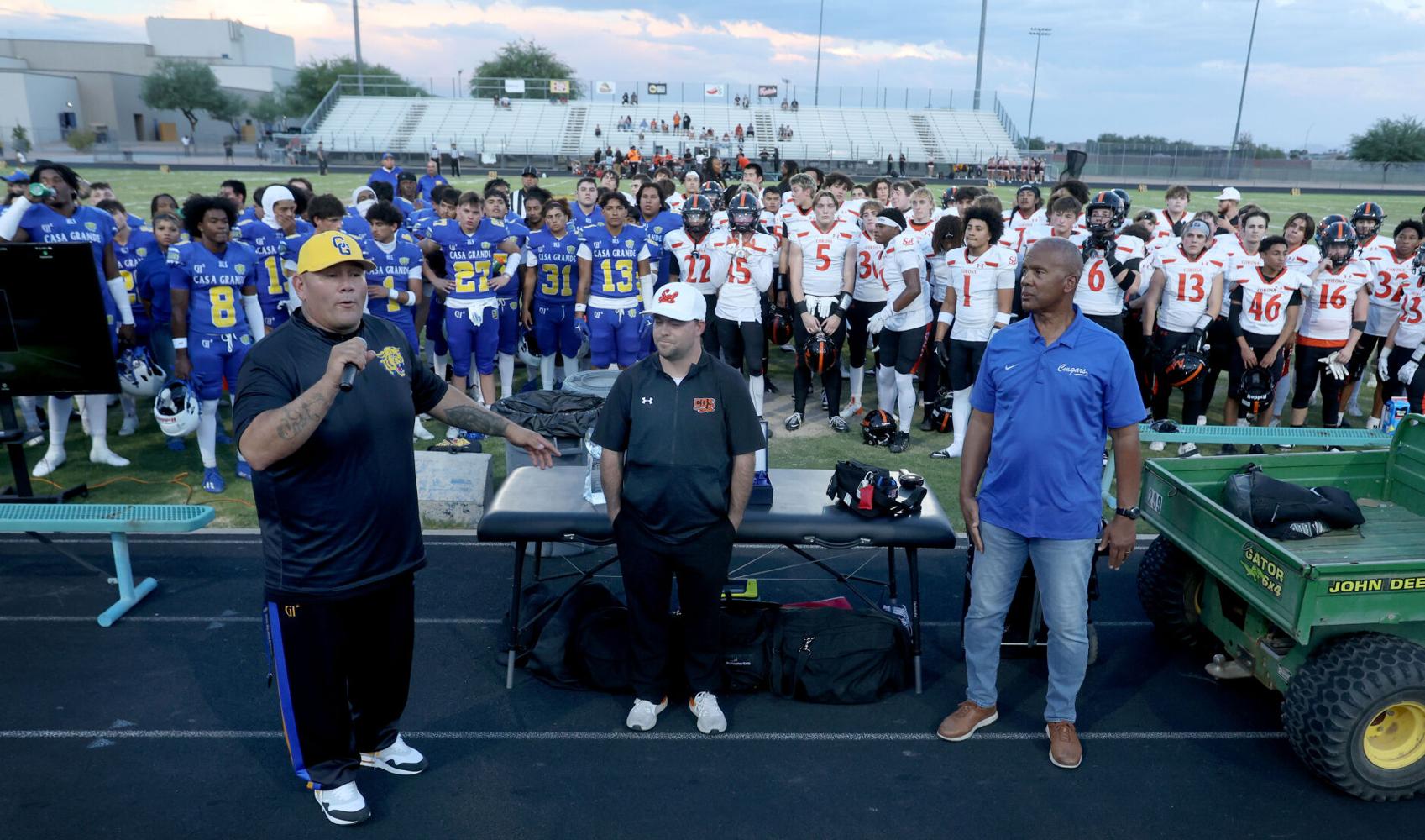 On emotional night, Cougars take down Barro's Aztecs | Casa Grande ...