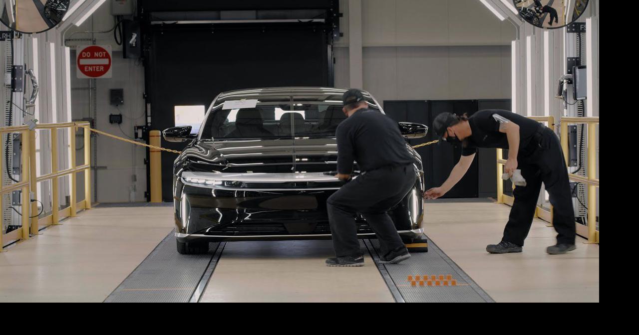 Video: When Lucid Air electric sedan production starts, quality will be ...