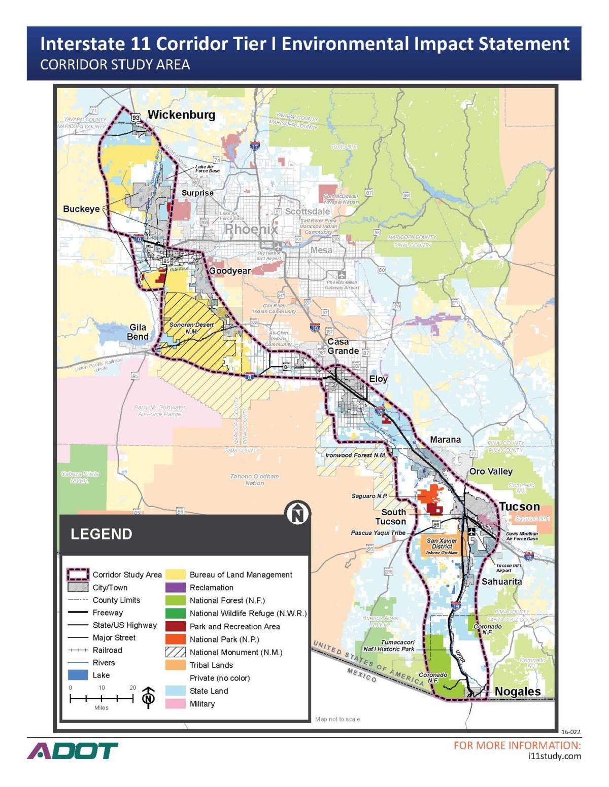 Investors banking on proposed Pinal freeways, projects | Area News ...