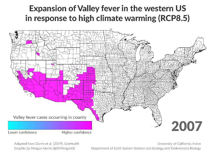 Valley fever infection reach expanding beyond Arizona | Health And ...