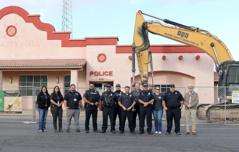 Eloy PD demolition 10/26/20 | News | pinalcentral.com