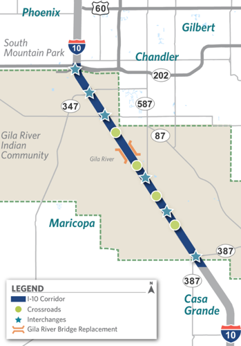 Wider roads, less time on them: What to know about the I-10 expansion ...