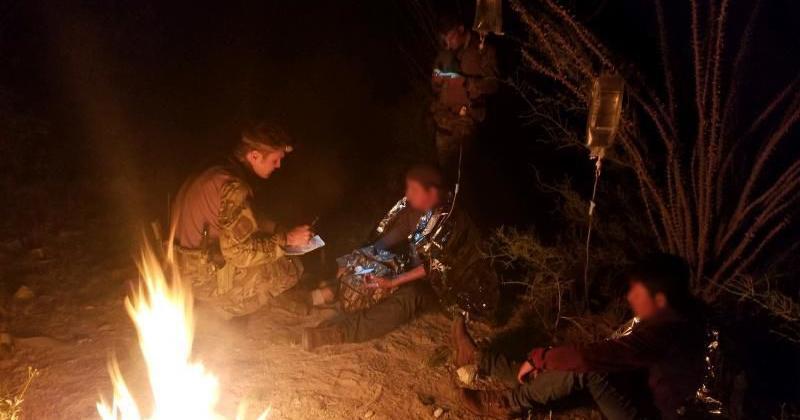 PCSO helicopter assists Border Patrol in rescue of injured migrant ...