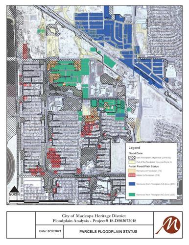 Reworked Maricopa flood map removes 465 properties, could add 116 ...