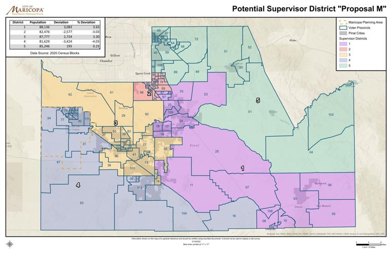 Mayor, councilmembers say new district map ignores Maricopans' concerns ...