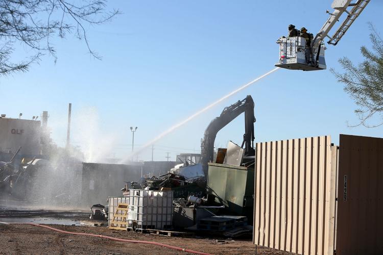 Fire at CG scrap metal recycling facility | News | pinalcentral.com