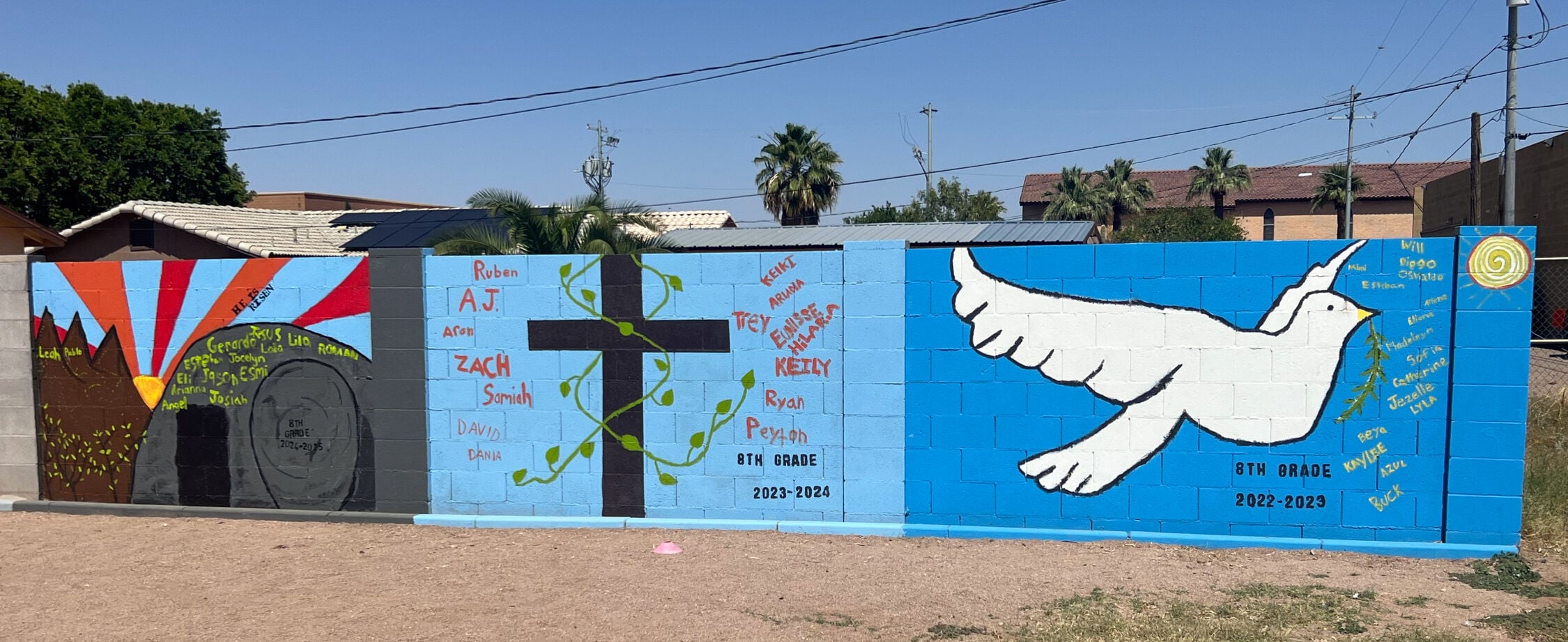 St. Anthony’s mural tradition continues with collaboration | Casa ...
