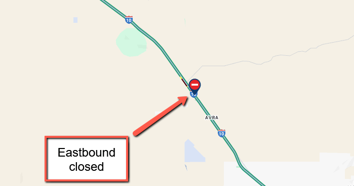 Eastbound I-10 closed near Red Rock | Eloy Enterprise | pinalcentral.com