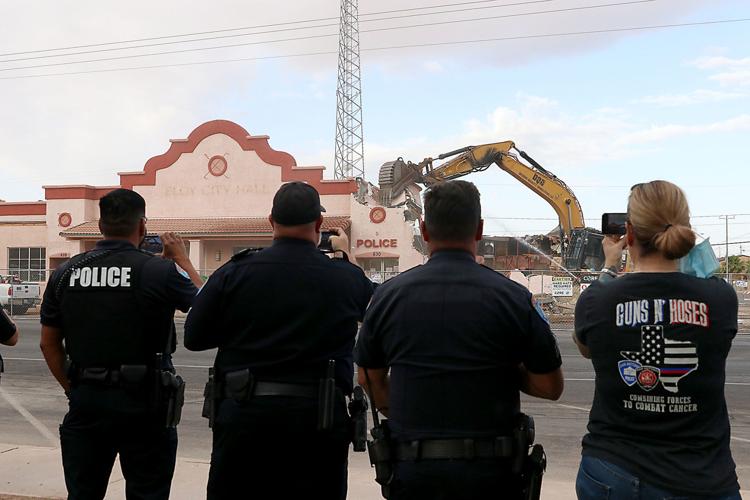 Eloy PD demolition 10/26/20 | News | pinalcentral.com