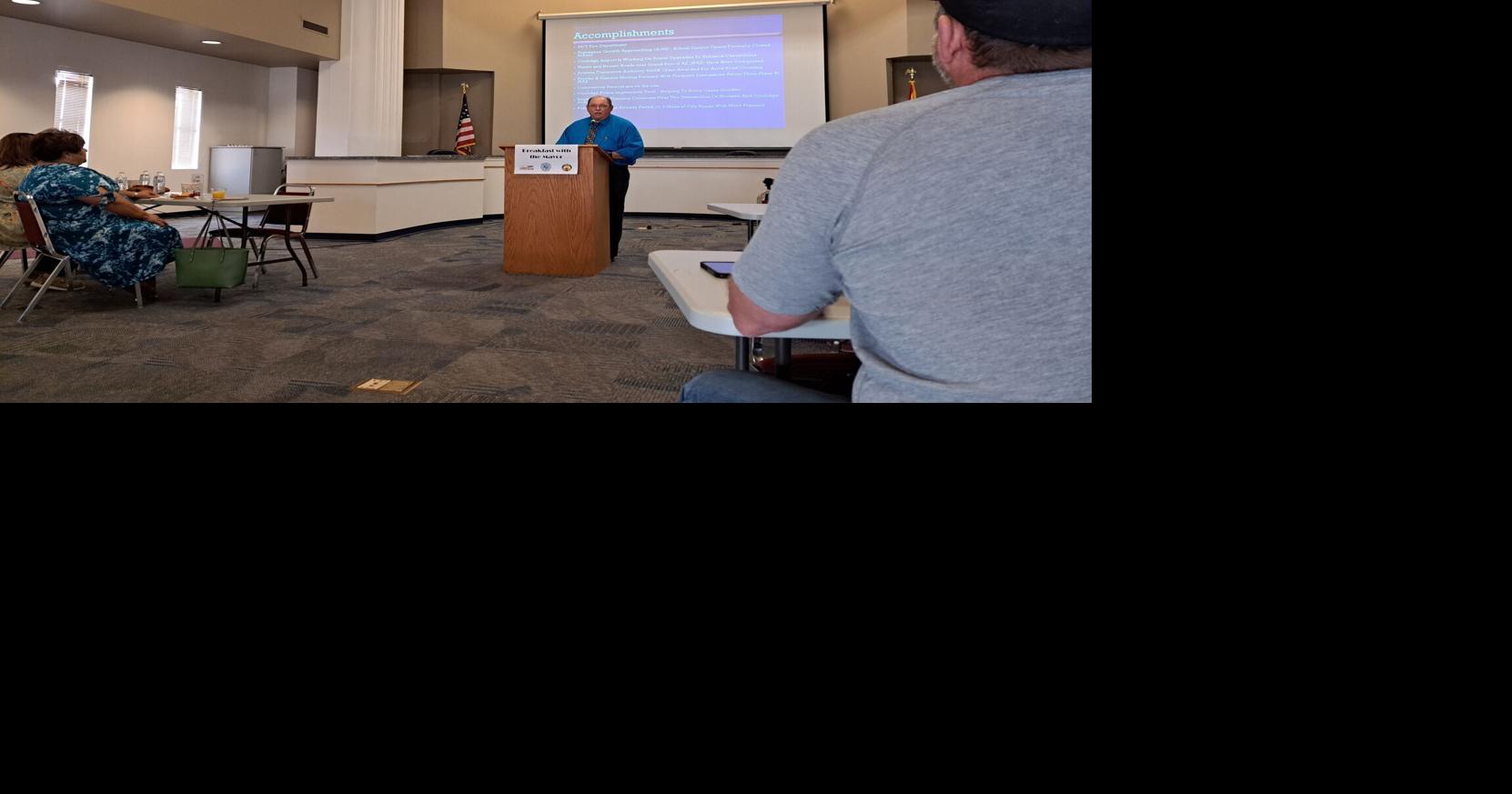 Coolidge mayor updates community on recent city activities | News ...