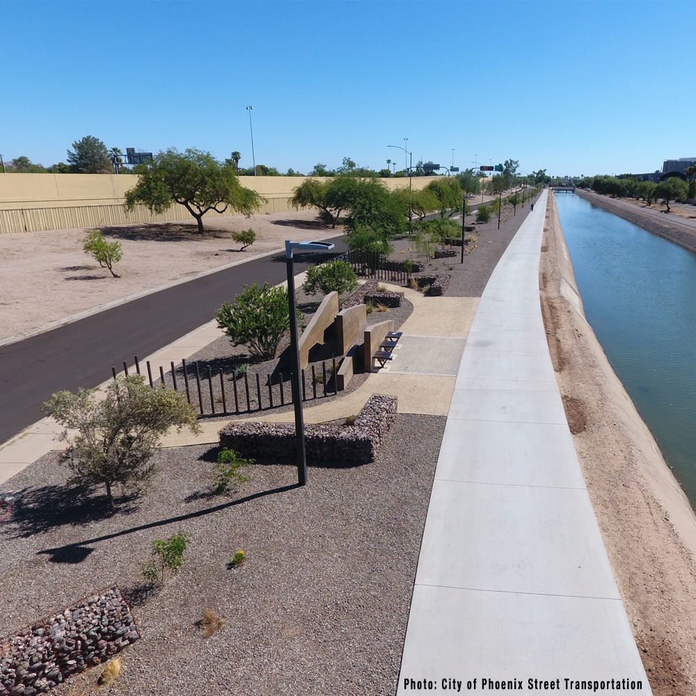 Phoenix Grand Canal transformed into recreational amenity | Arizona ...