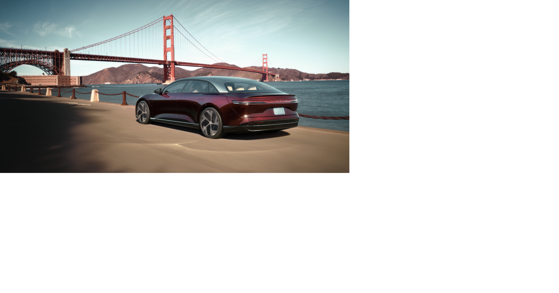 Lucid unveils ‘Zenith Red’ design ahead of production preview week in ...