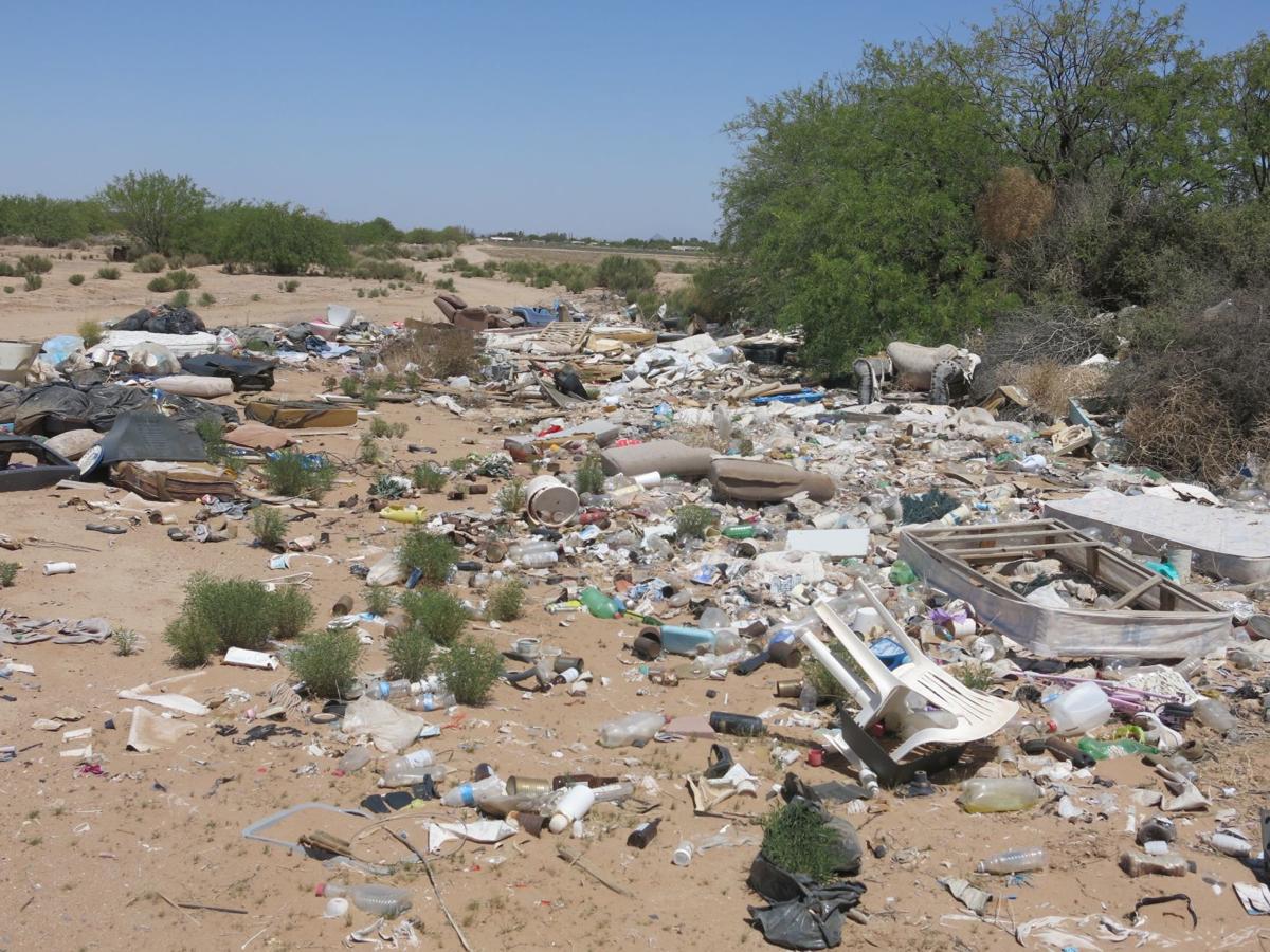 Massive illegal dumping sites found in Pinal desert | News ...