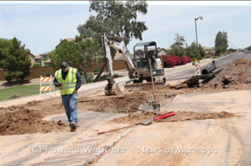 Global Water repairs water main failure | News | pinalcentral.com