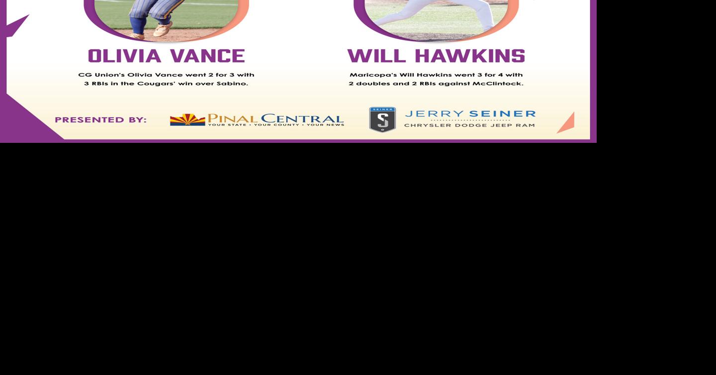 Olivia Vance & Will Hawkins, 3/13/25 | Pinal Prep Performer Of The Week | pinalcentral.com