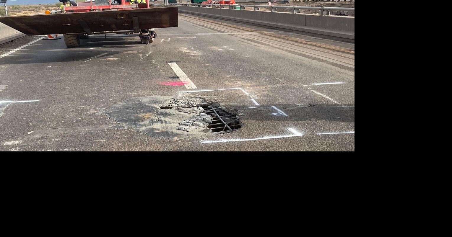 One eastbound lane reopens on I-10 after concrete issue on Gila River ...