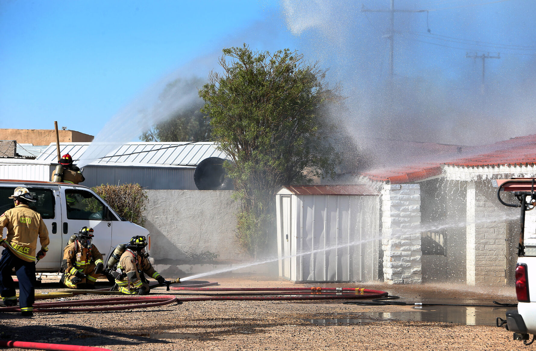 Trekell Road Fire | News Photo Galleries | pinalcentral.com