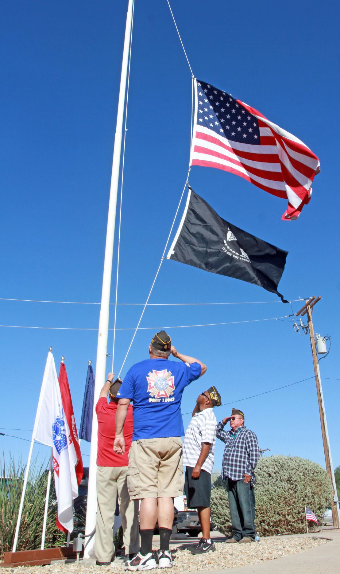 Maricopa VFW flag raising | News | pinalcentral.com
