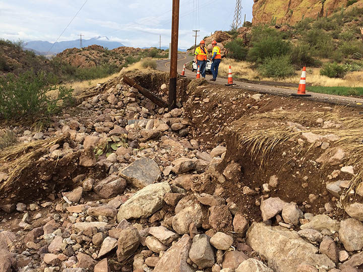 Feds to pay for Apache Trail flood damage repairs | Local News ...